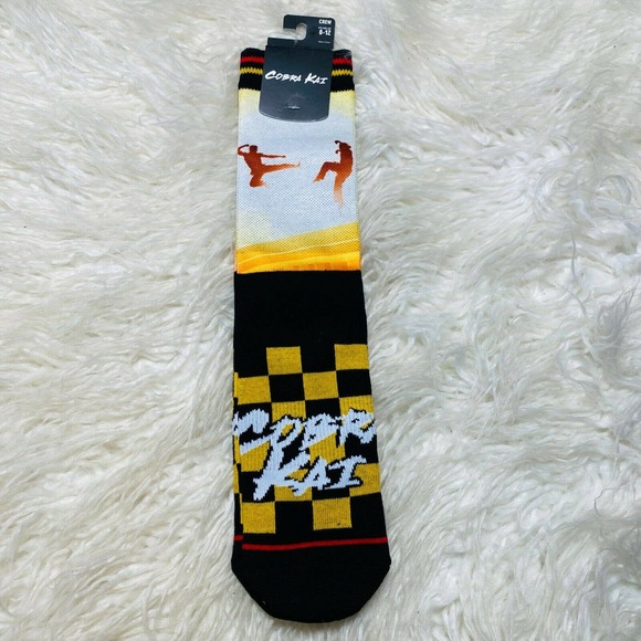 Cobra Kai | Underwear & Socks | Cobra Kai Karate Kid Crew Socks | Poshmark